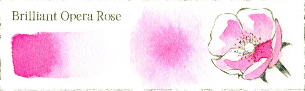 Brilliant Opera Rose | 水彩絵具使ってみた！ドットコム