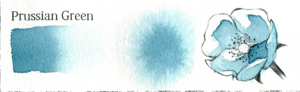 Prussian Green | 水彩絵具使ってみた！ドットコム