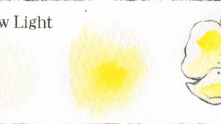Sennelier Yellow Light | 水彩絵具使ってみた！ドットコム