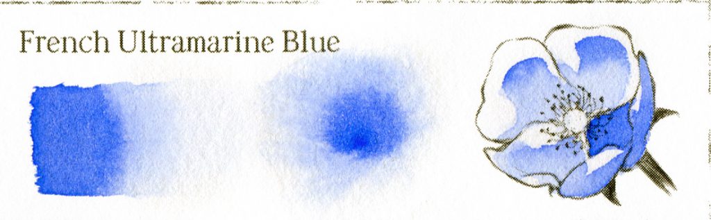 French Ultramarine Blue | 水彩絵具使ってみた！ドットコム