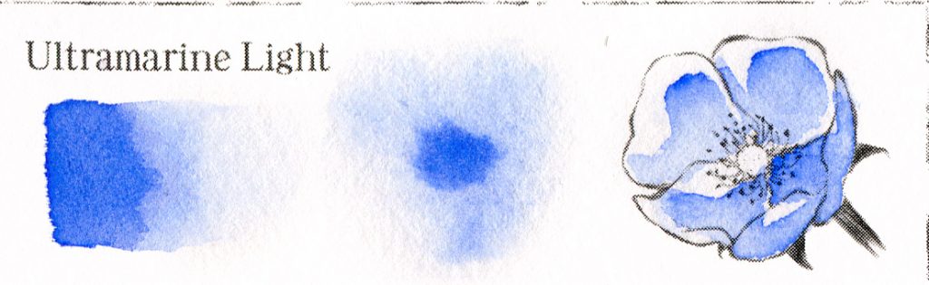 Ultramarine Light | 水彩絵具使ってみた！ドットコム