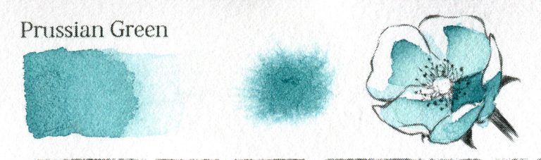 Prussian Green | 水彩絵具使ってみた！ドットコム