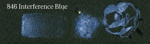 846 Interference Blue | 水彩絵具使ってみた！ドットコム