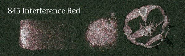 845 Interference Red | 水彩絵具使ってみた！ドットコム